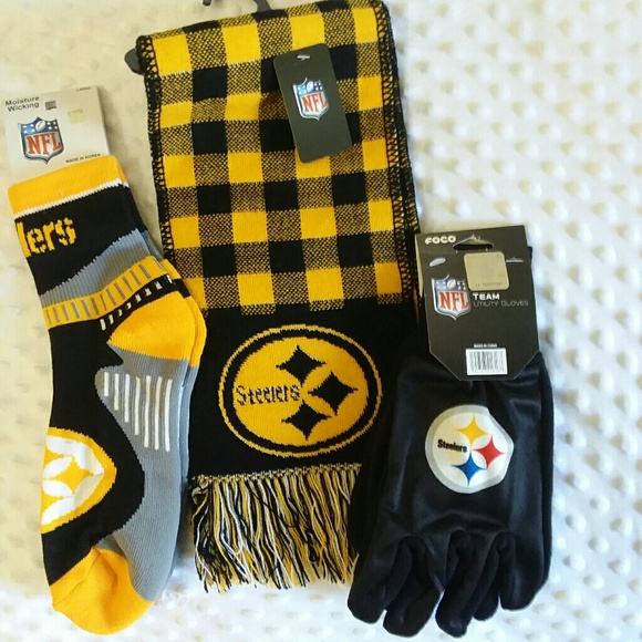 NFL | Accessories | Nfl Steelers Holiday Gift Set All New | Poshmark